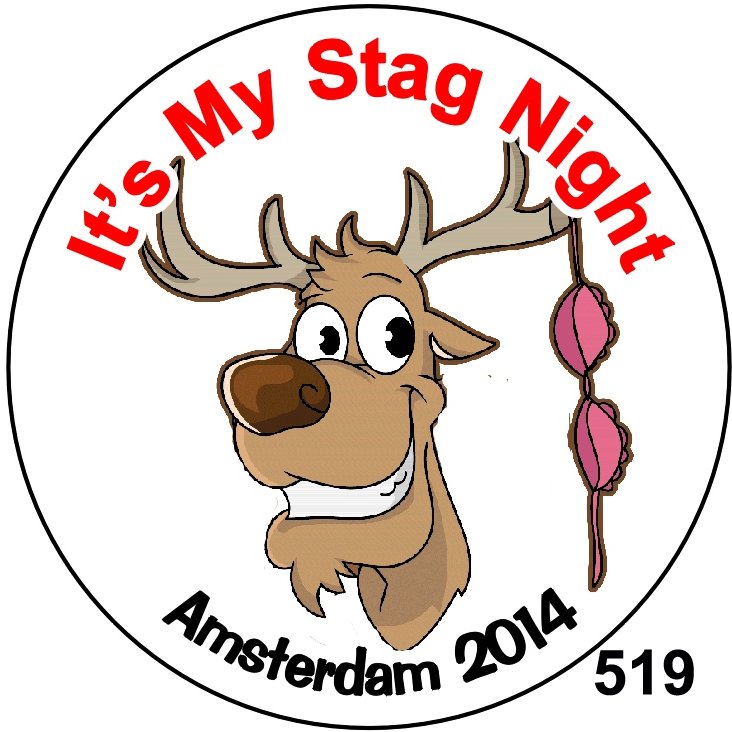 Stag Night Badge. Buy your personalised badges now